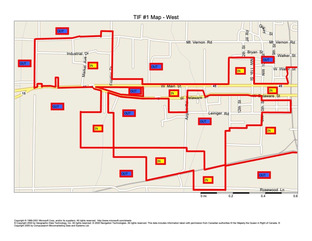 TIF Maps - City of Fairfield, Illinois