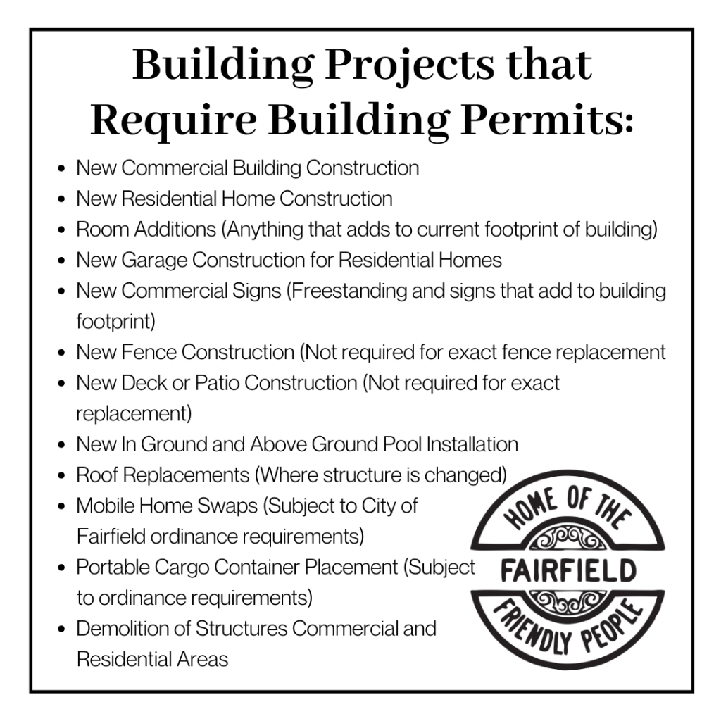 Building Permits - City of Fairfield, Illinois